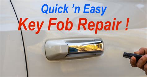How Do You Fix A Key Fob