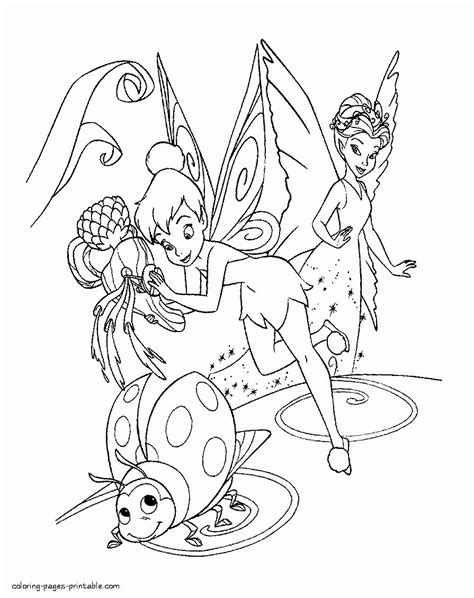 Periwinkle Tinkerbell Coloring Pages