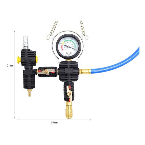 범용 라디에이터 압력 테스터 진공 타입 냉각 시스템 테스트 검출기 세트 자동차 수리 도구