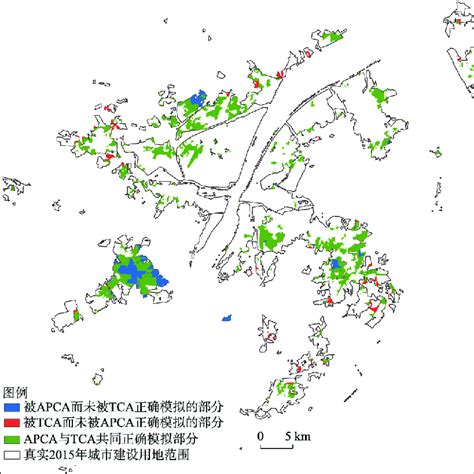 Spatial Overlay Of Apca And Tca Simulation Outcomes Download