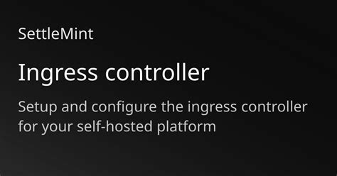 ingress controller