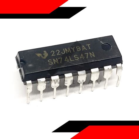 Original 74ls47 Dip Ic Dip14 Sn74ls47n Sn74ls47 7447 Nand Gates Input