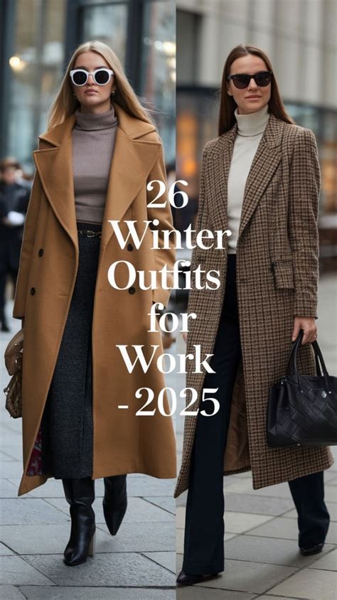 Winter Outfits For Work 2024 2025 Stylish Womens Office Looks For