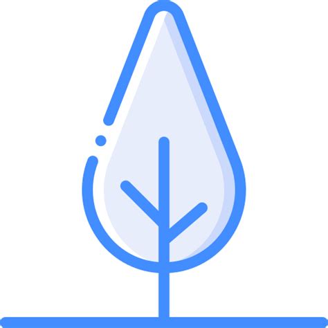 Tree Basic Miscellany Blue Icon Tree Basic Miscellany Blue Icon