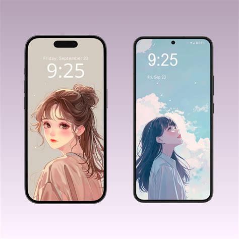 Kawaii Anime Girl Iphone Wallpaper Download Iphone Android Phone