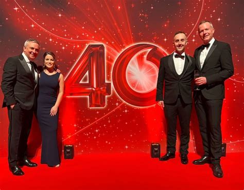 Last Week The Gartner Team Had The Honor Of Attending Vodafones 40th Anniversary Celebration