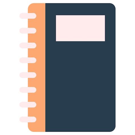 Premium Vector Flat Illustration Of Manager Notebook Vector Icon