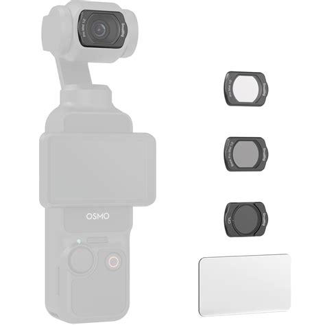 Black White Diffusion Filter And Cpl Filter Set For Dji Osmo Pocket 3