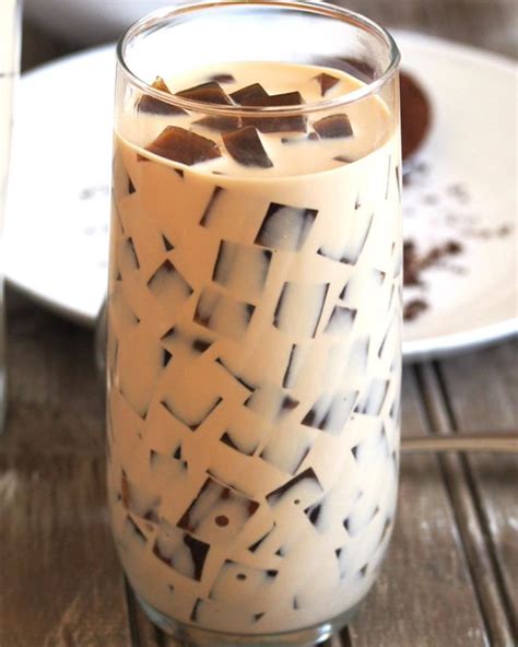 Try The New Coffee Jelly ☕️ Put In On Our Delicious Lattes Milk Teas