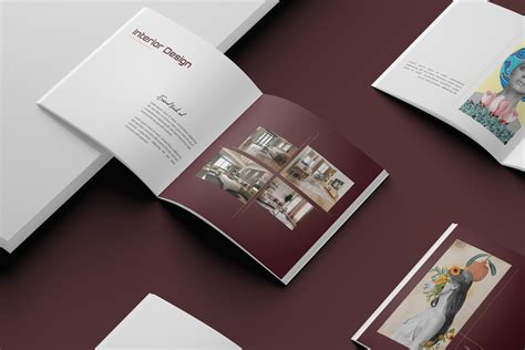 Square Brochure Design On Behance