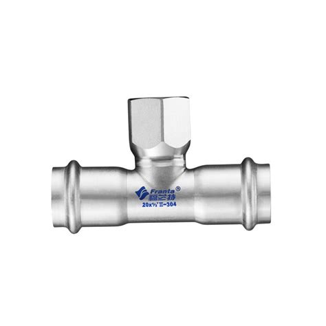 China Stainless Steel V Female Threaded Tee Fitting Manufacturers Suppliers Factory