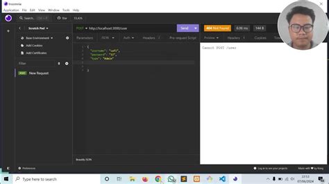 Penggunaan Jsonwebtoken Dan Implementasi Hashing Password Dengan