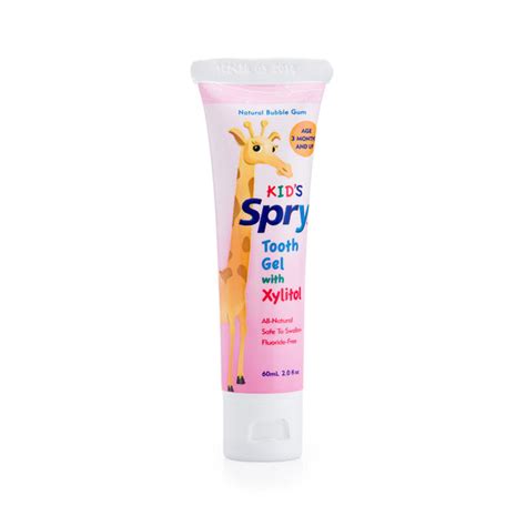 Spry Tooth Gel Bubble Gum