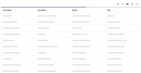 Material React Table Example Loading Codesandbox