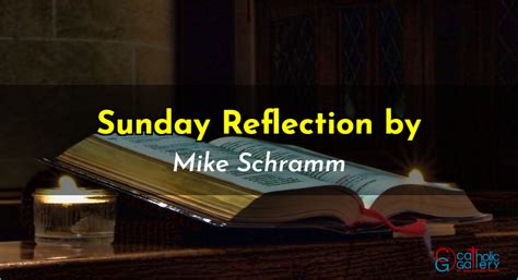 Sunday Reflection By Mike 04 May 2025 Catholic Gallery