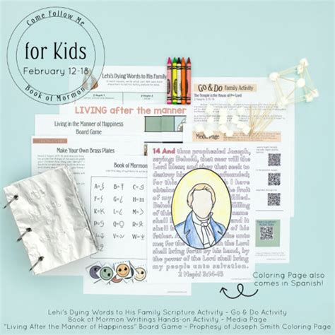Come Follow Me Primary 2024 Elementary Book Of Mormon Lesson 7 Feb 12