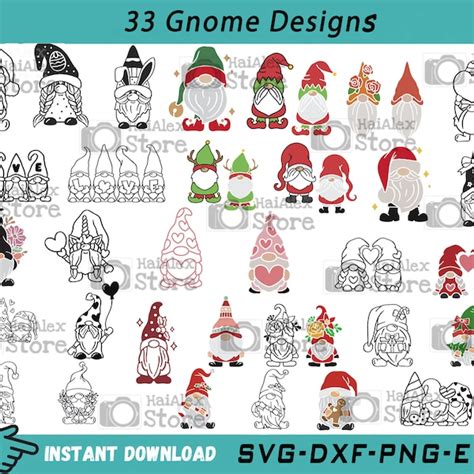 Free Gnome Svg Etsy