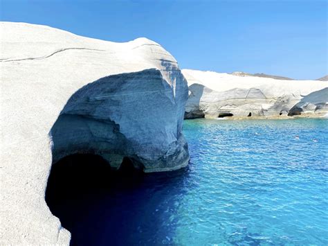 Everything You Need To Know About Sarakiniko Beach In Milos Greece