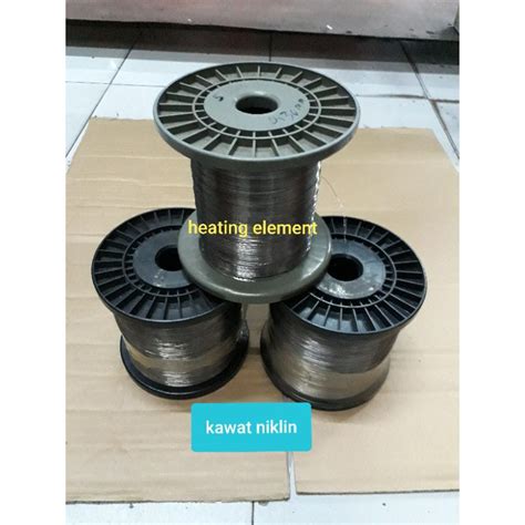 Jual Kawat Niklin 0 8 Mm Panjang 10 Mtr Shopee Indonesia