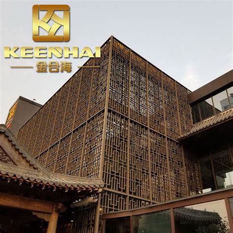 Facade Panels Outdoor Building Powder Coated Aluminium Facade Design