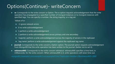 Mongodb Connection String Ppt