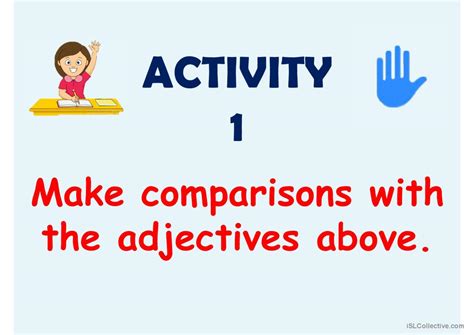 Comparative Adjectives Presentation English Esl Powerpoints