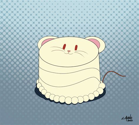Eating Cake  Cartoon