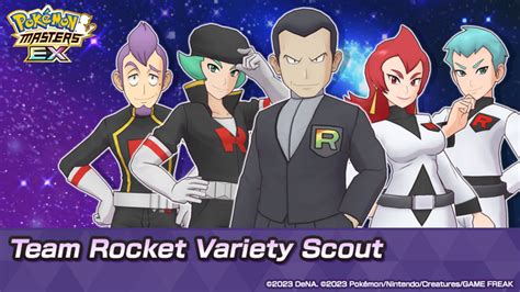 Pokémon Masters Ex Team Rocket Variety Scout Pocketmonstersnet