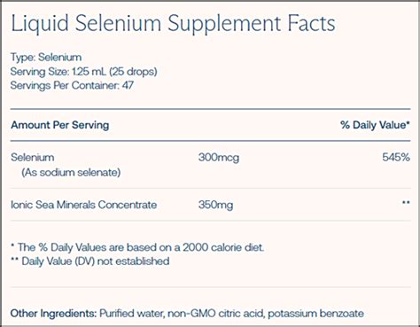 Selenium Liquid Mineral Bodybio