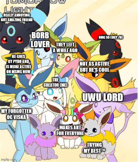 Eeveelution Squad Imgflip