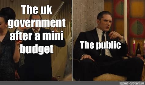 Сomics Meme The Uk Government After A Mini Budget The Public