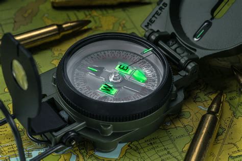 Tritium Compass 3h Precise Navigation Self Illuminating