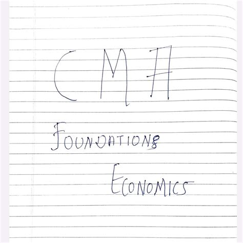 Cma Foundation Economic Handwritten Notes Studigoo Sell Your Study