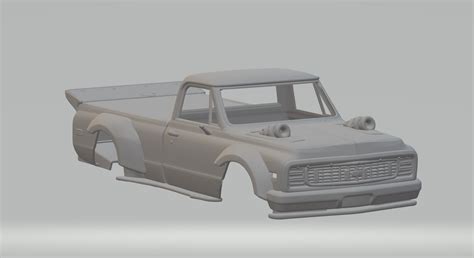Stl File Chevrolet C10 Ss 🚙・3d Print Design To Download・cults