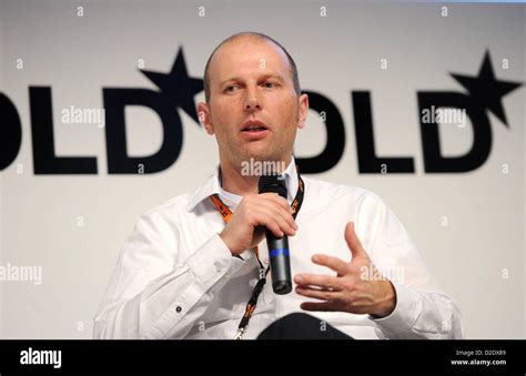 Munich Germany January 21 Ingo Ederer Voxeljet On The Podium During The Digital Life Design