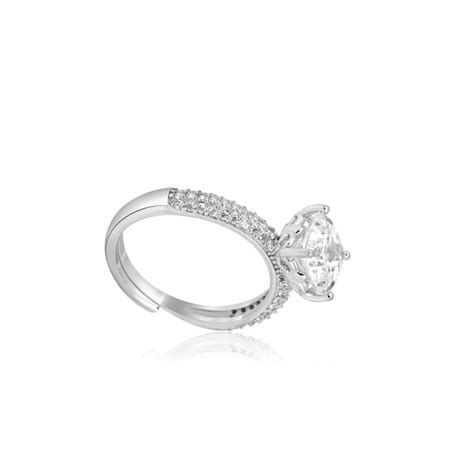 Solitaire Ring Moonstone Jewellery