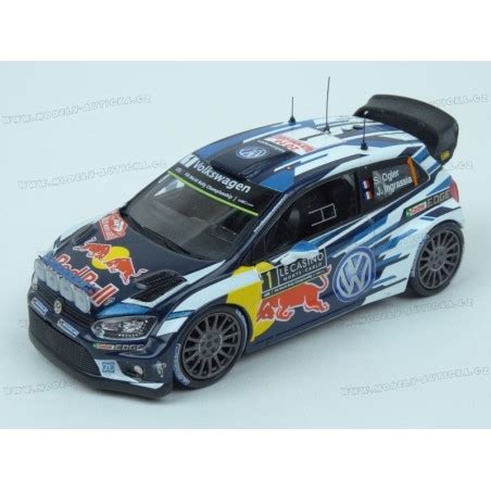 Volkswagen Polo R Wrc Nr1 Winner Rally Monte Carlo 2016 Ixo Models 1