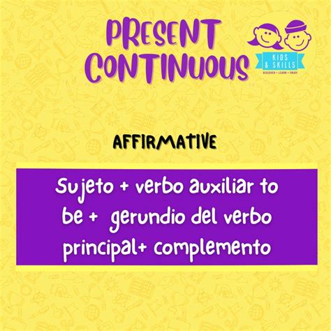 Present Continuous Affirmative