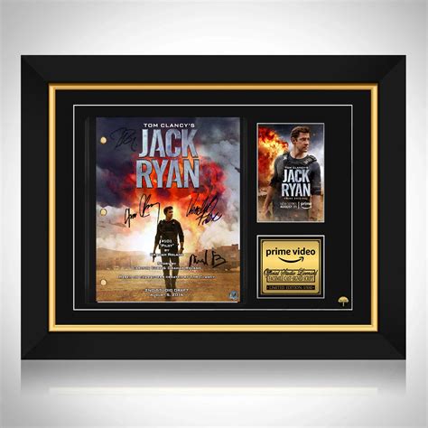 Tom Clancys Jack Ryan Script Limited Signature Edition Custom Frame