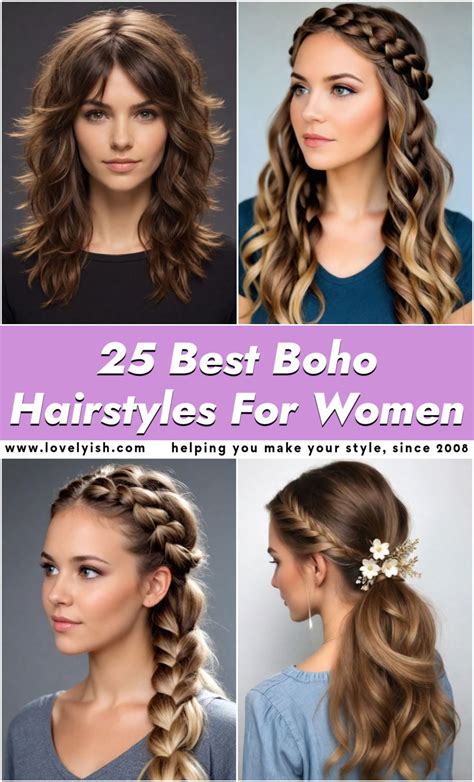 25 Boho Hairstyles For All Types Of Hair Lovelyish