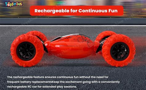 Toyshine 1 16 Scale 2 4ghz Rechargeable 360°double Sided Rotation Remote Control All Terrain