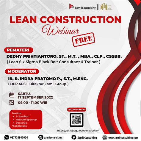 Webinar Lean Construction Zamil Consulting