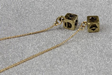 Review Solo Dice Threaded Drop Earrings The Kessel Runway