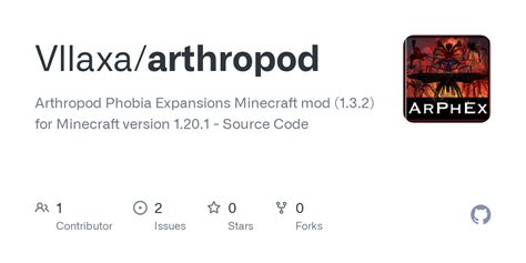 Github Vllaxa Arthropod Arthropod Phobia Expansions Minecraft Mod 1