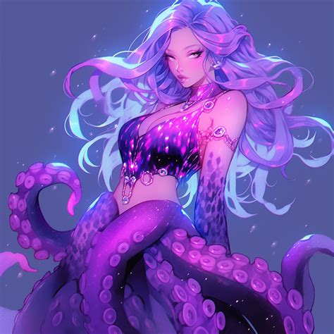 Beautiful Tentacle Woman Octopus By Walkingangels On Deviantart