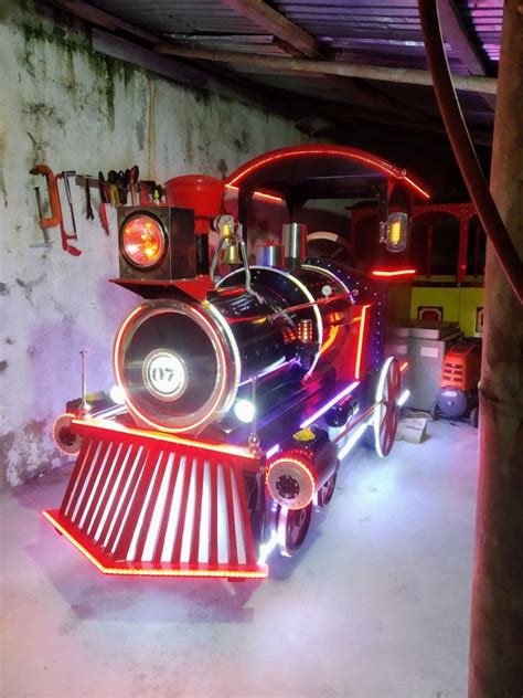 Trackless Mall Train Business Dinis Profitable Environmentally Friendly