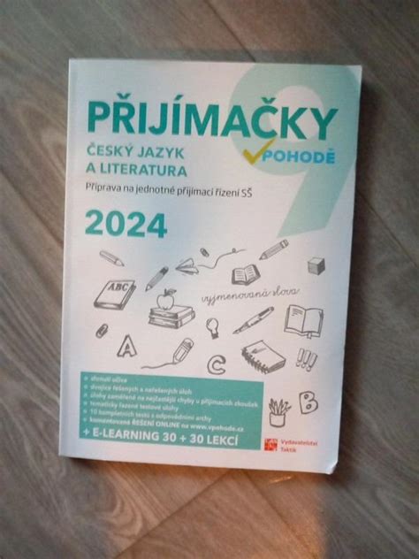 Přijímačky V Pohodě 2024 Český Jazyk Aukro