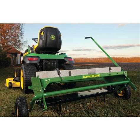 John Deere 45 0453 Jd 40 In Dethatcher Plug Aerator Combo