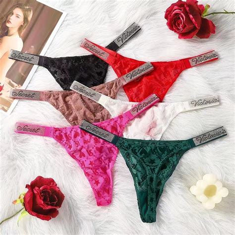 Tanga De Lujo Diamantes De Imitación Diseño De Marca Bragas Mujeres