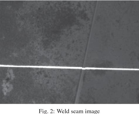 Figure 2 From Weld Seam Detection And Feature Extraction Based On Laser Vision Semantic Scholar